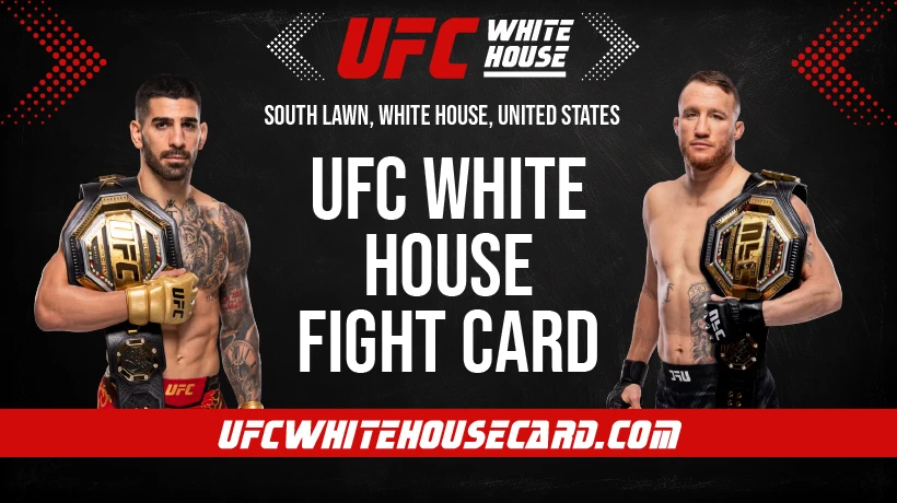 UFC White House Fight Card June 14 2026 Freedom 250 UFC White House Fight Card June 14 2026 Freedom 250